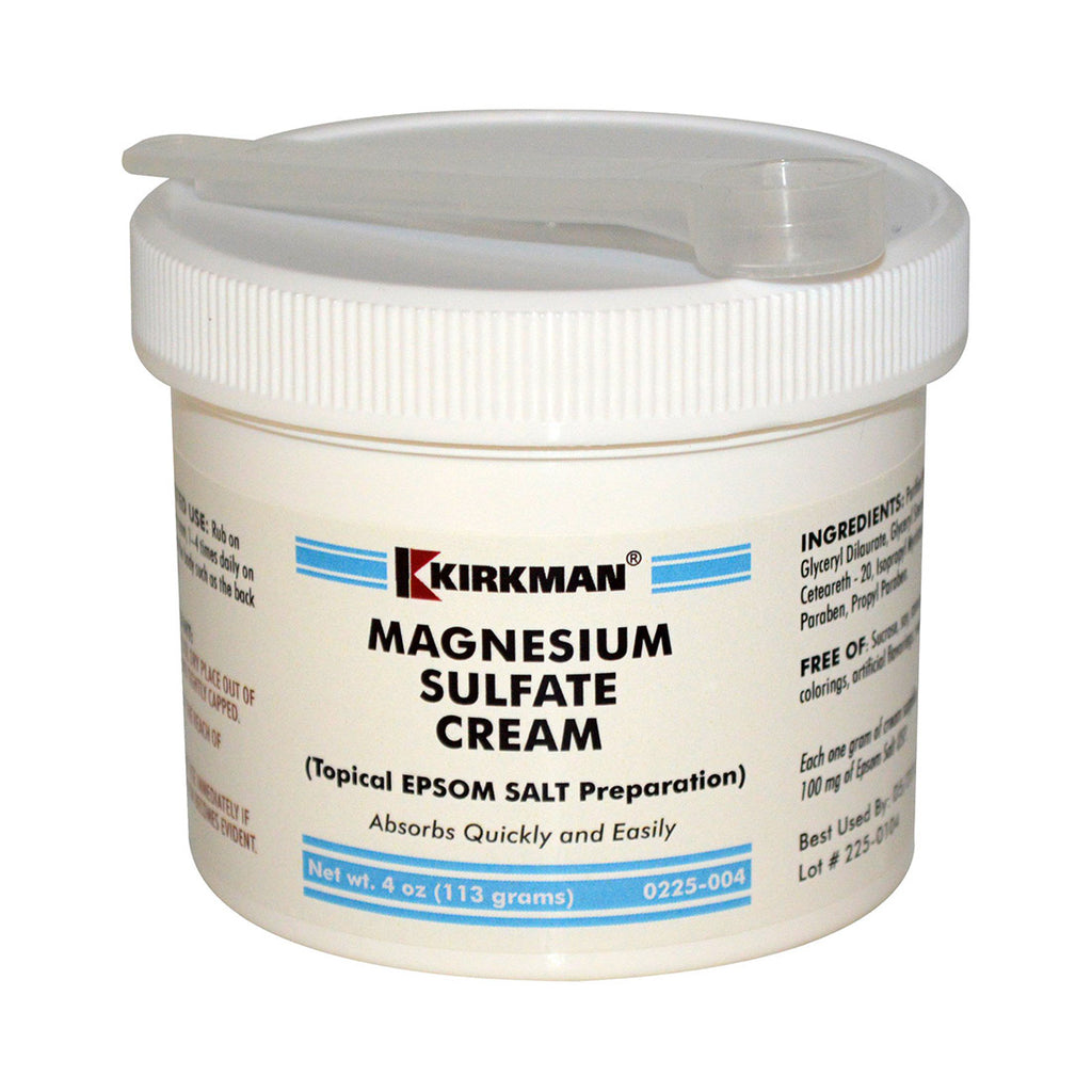 Epsom Salts Cream 4oz by Kirkman | mandi-mart