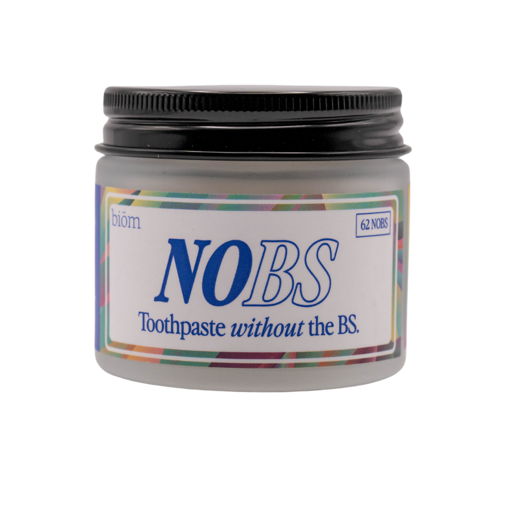 NoBS Flouride-Free Toothpaste 62 Tablets (1 Month) | mandi-mart