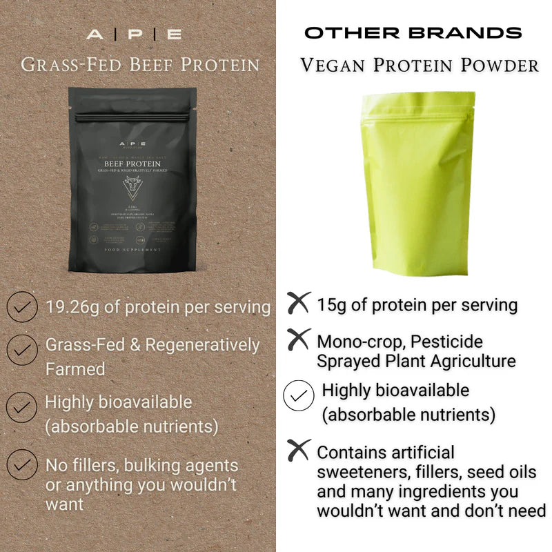 Grass-Fed Beef Protein (50 Servings) | mandi-mart
