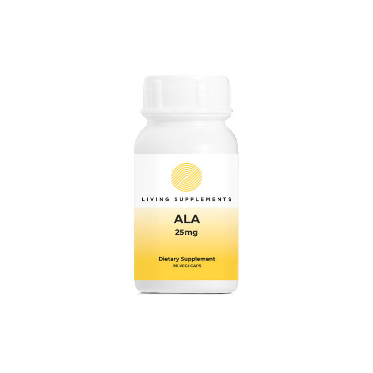 ALA 25mg 90 Capsules | mandi-mart